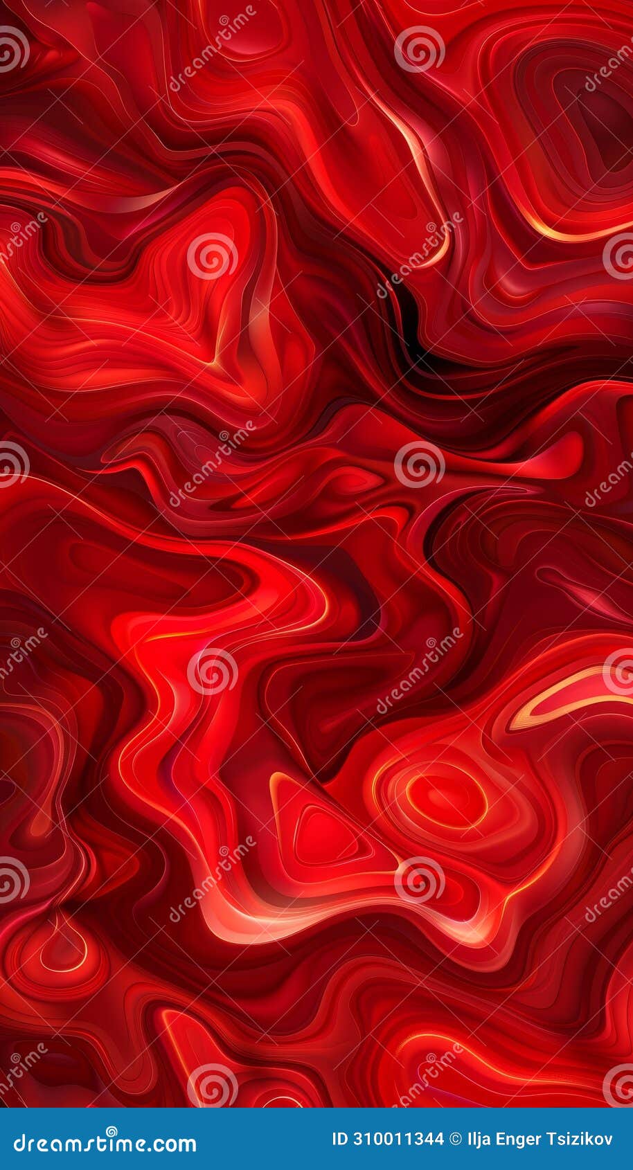 Vibrant Abstract Red Color Background Design with Modern Artistic ...