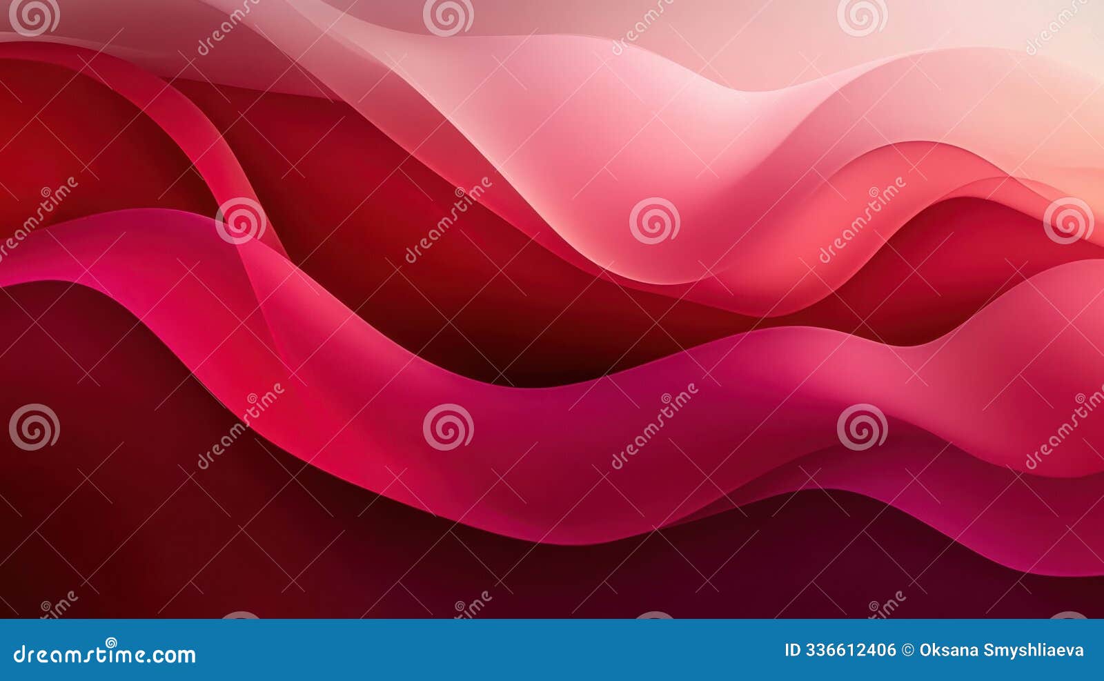 Vibrant Abstract Red Waves Background Design Stock Photo - Image of ...
