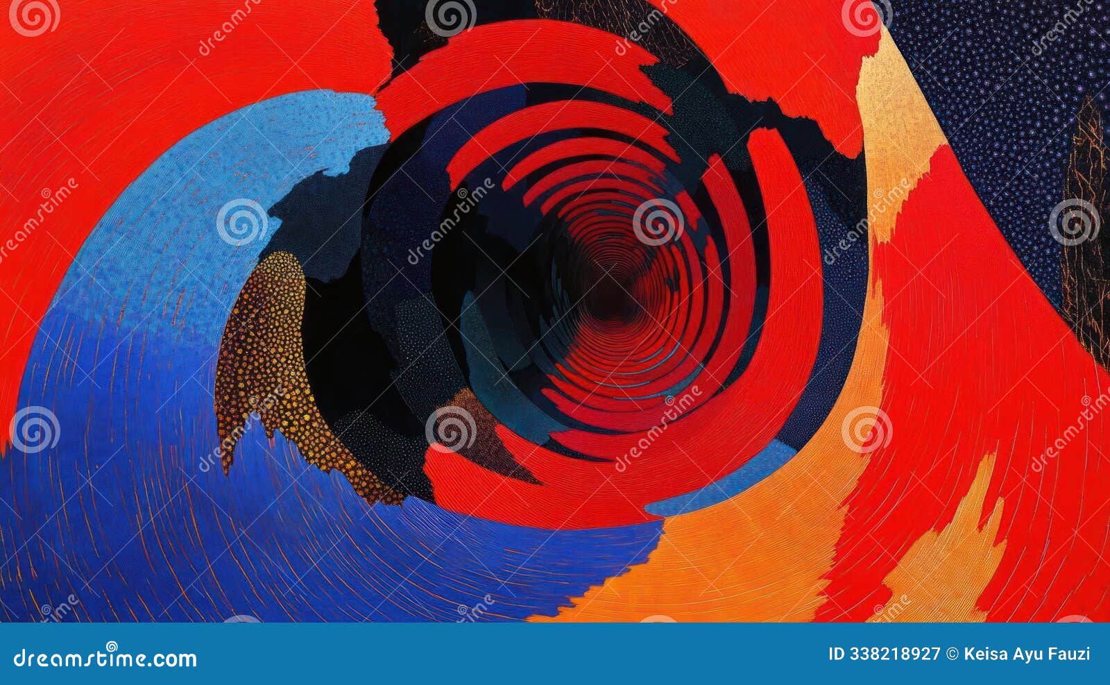 A Vibrant Abstract Swirl of Colors Creating a Dynamic Visual Experience ...