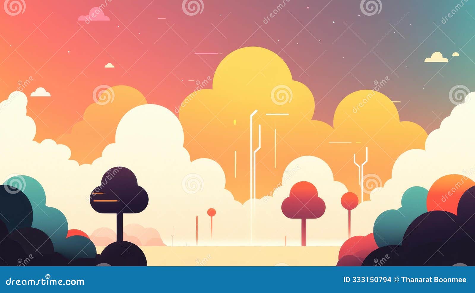 Vibrant Abstract Tech Backdrop With Dynamic Lightning Effects In A Fun ...