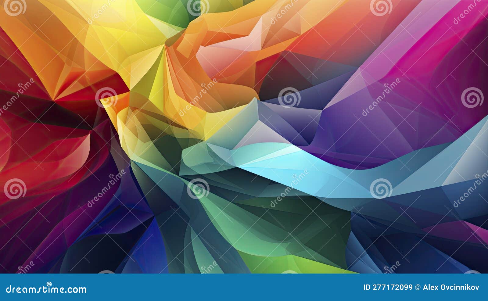 Vibrant Abstract Wallpaper Design for Modern Interiors. Stock ...