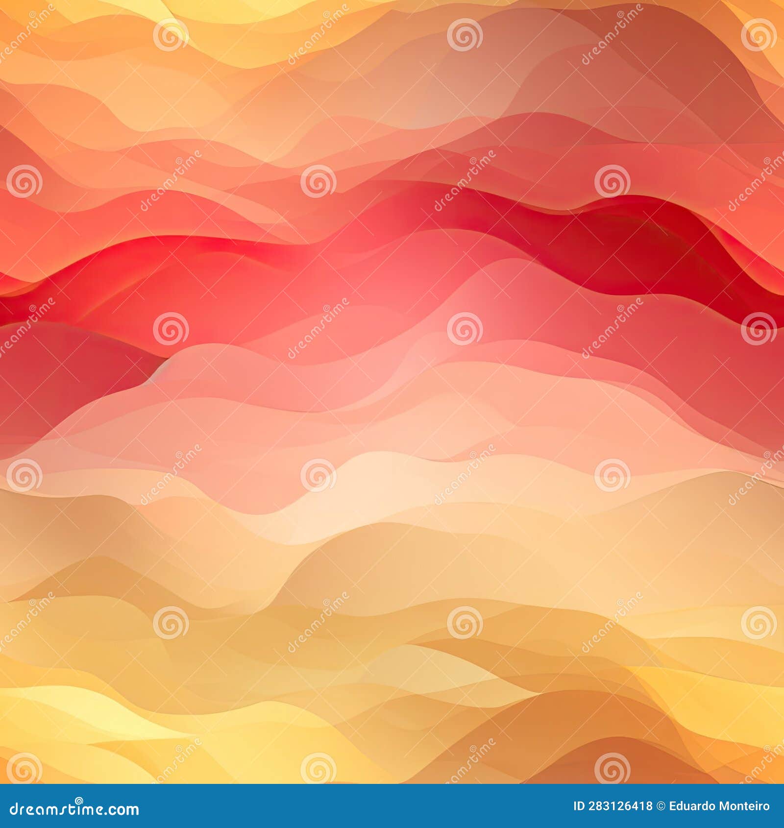 Vibrant Abstract Wallpaper with Red, Orange, and Yellow Waves (tiled ...