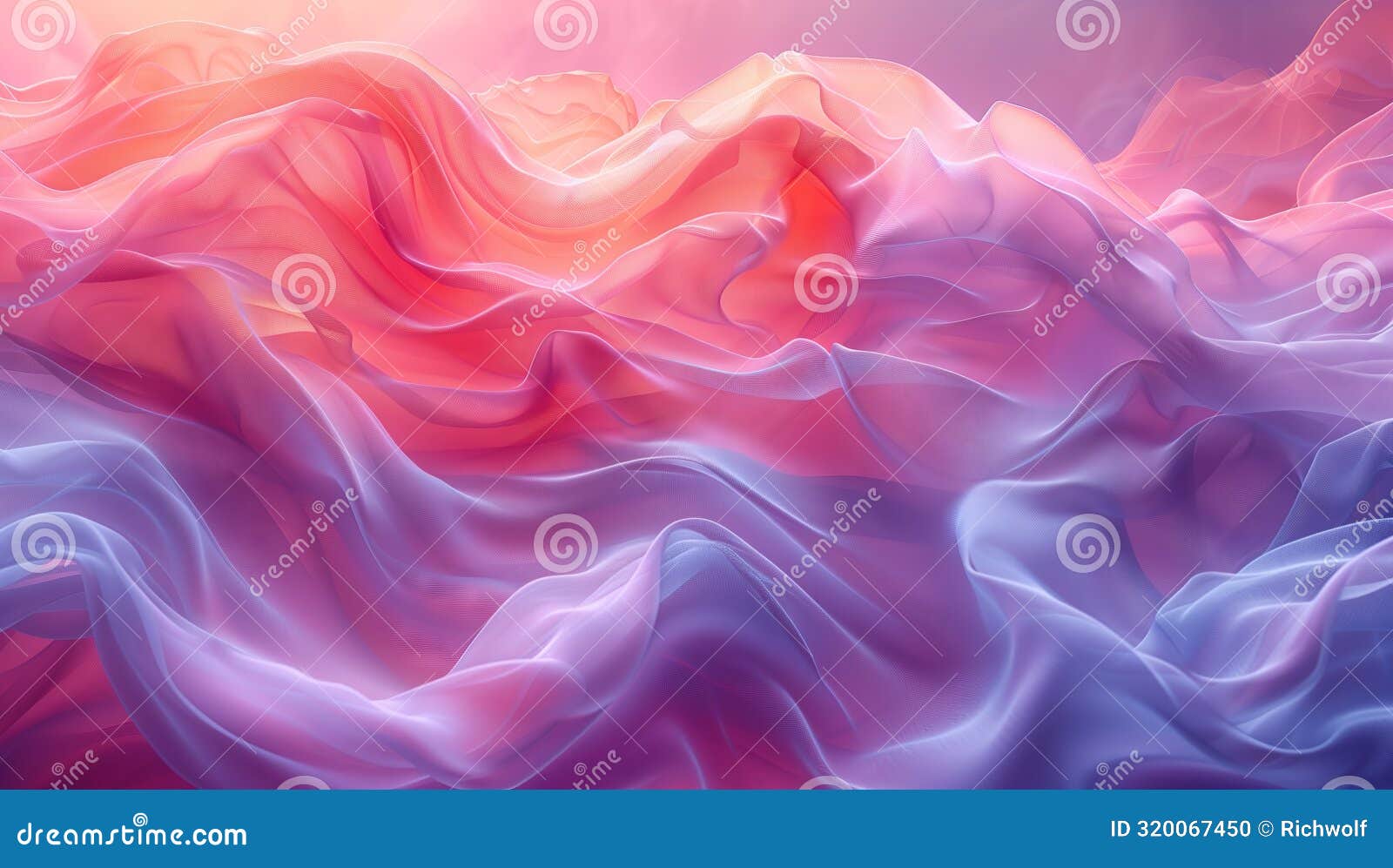 Vibrant Abstract Waves Blending Pink and Purple Hues Create a Mesmerizing Visual Effect Stock ...