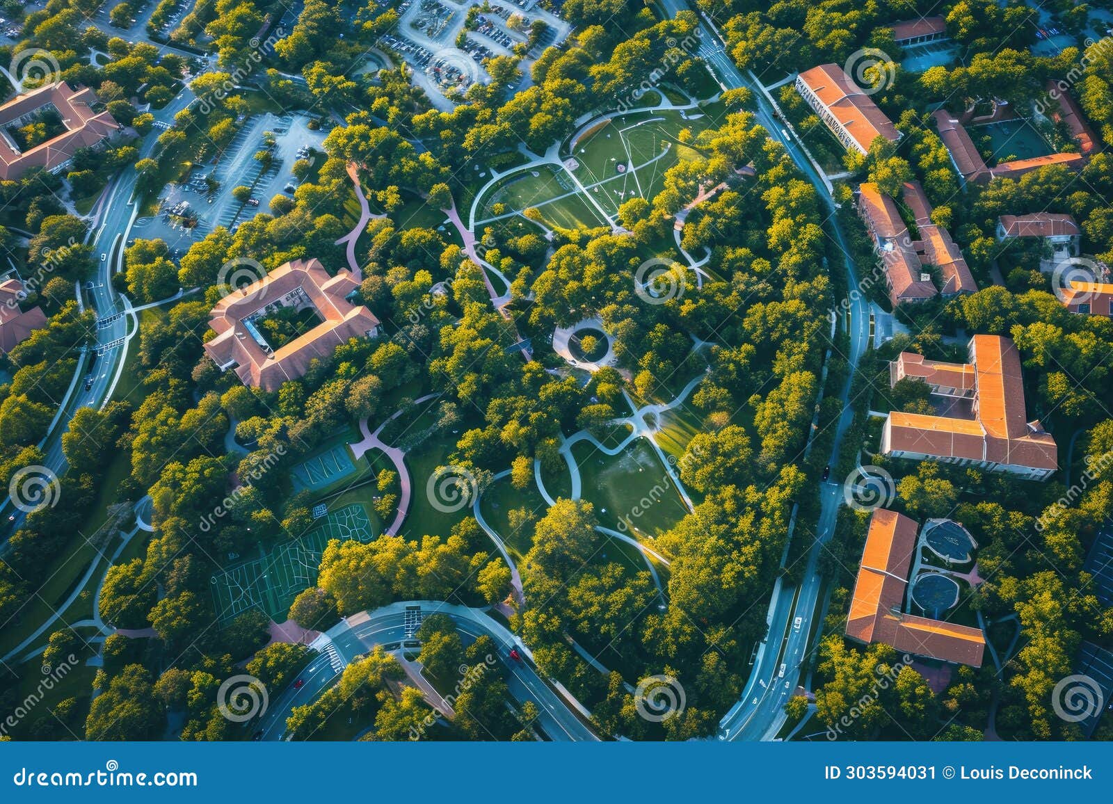 Vibrant Aerial Abstraction stock illustration. Illustration of shapes ...