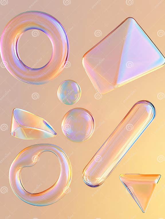 A Vibrant Array of Colorful Objects Clustered Together Against a Bright ...