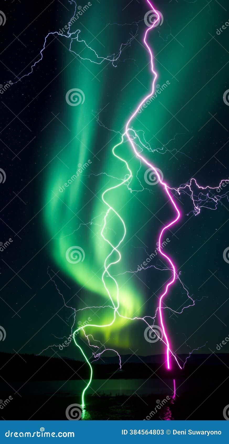 Lightning In The Sky, Lightning In The Night, Fantastic Lightning Scene ...