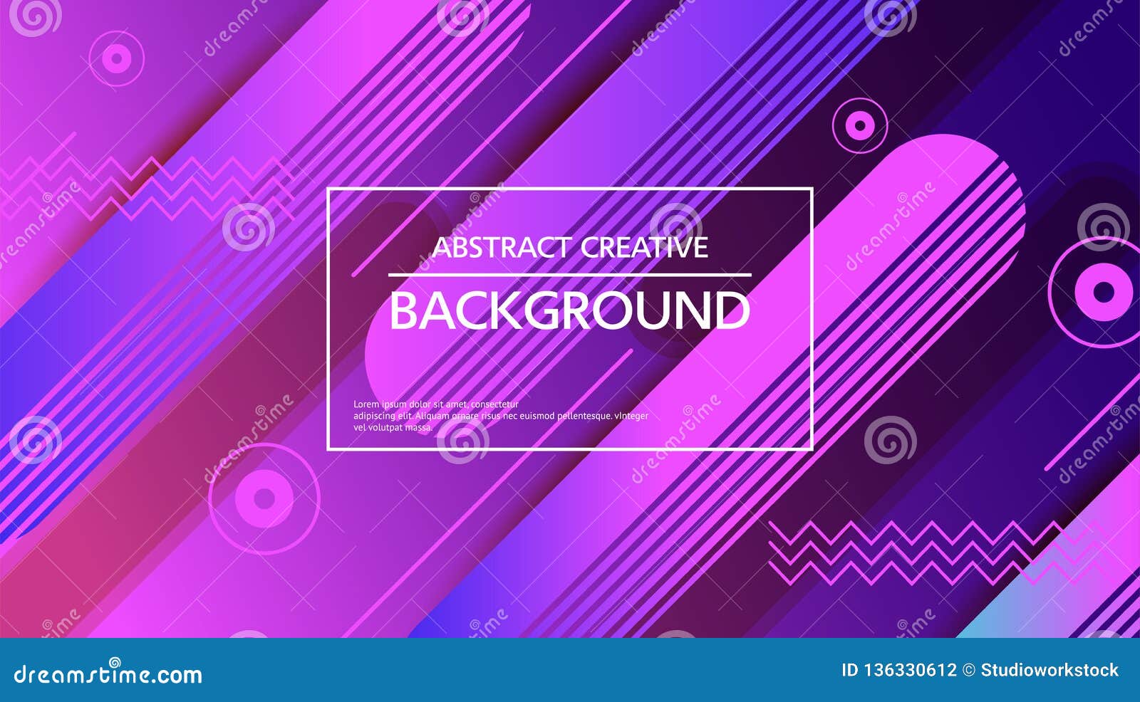 Vibrant backdrop design stock vector. Illustration of lines - 136330612