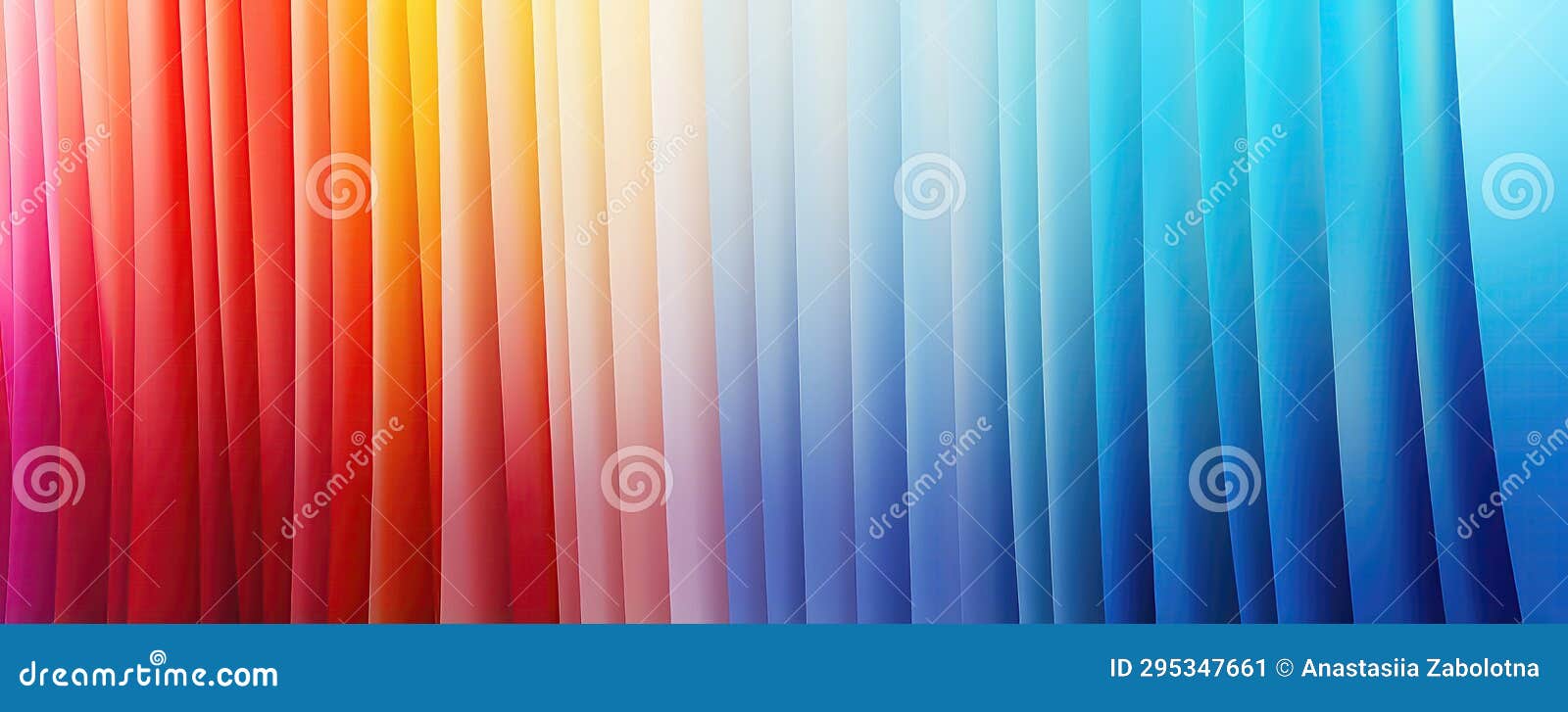 Vibrant Background Displays Spectrum of Colors Stock Illustration ...