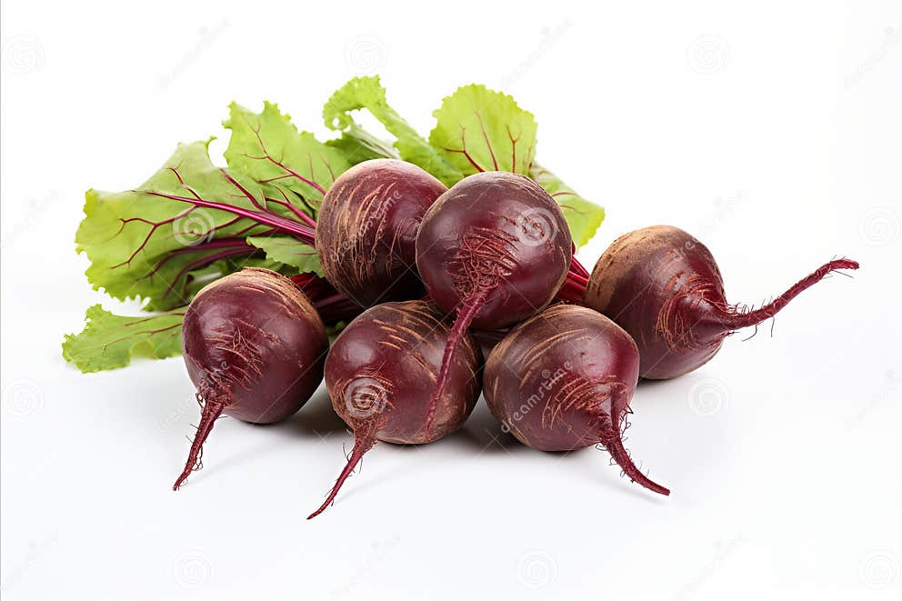 Vibrant Beets on White Backdrop for Eye Catching Visuals in Ads and ...