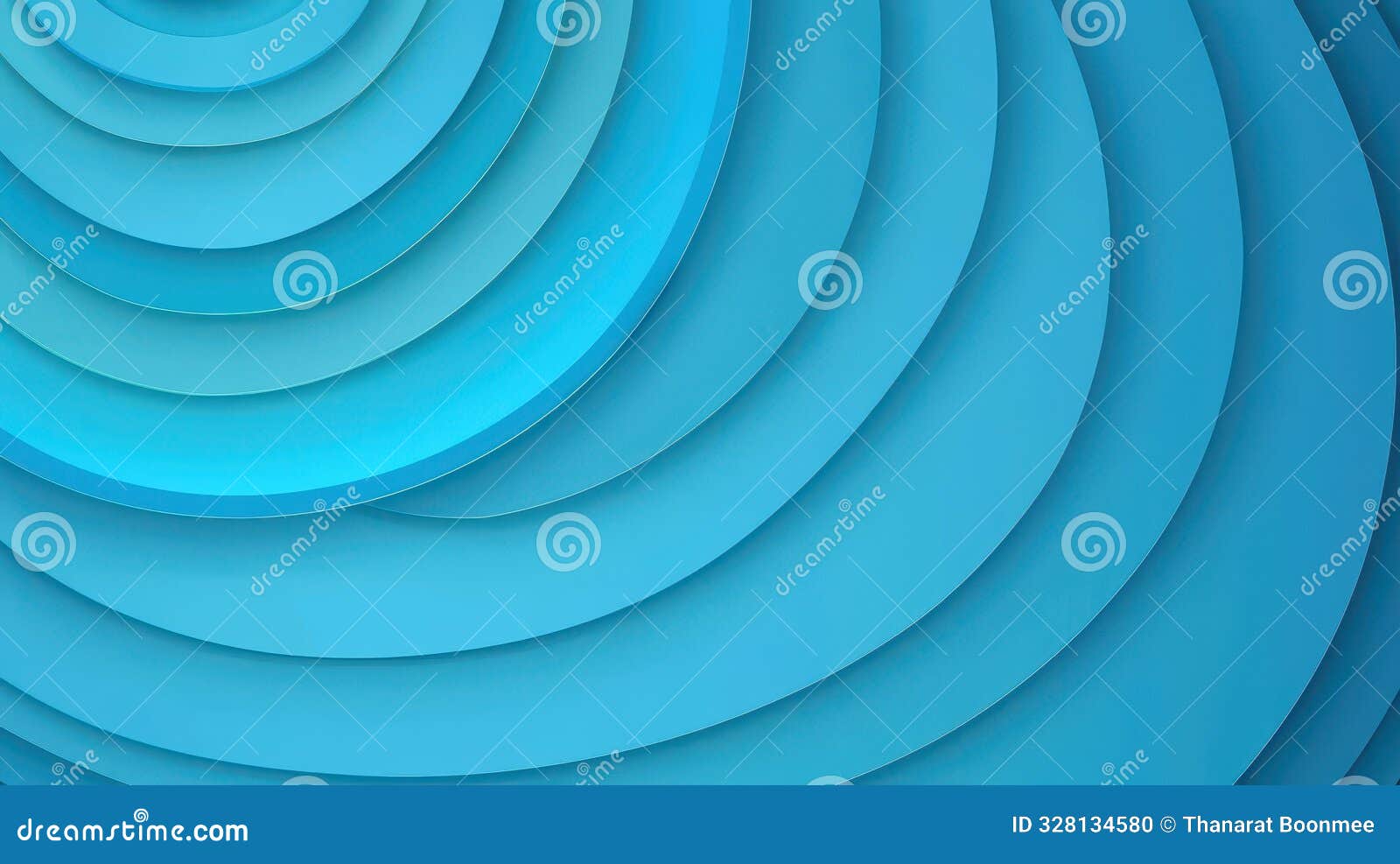 Vibrant Blue Background Vector with Lighting Effects for Text ...