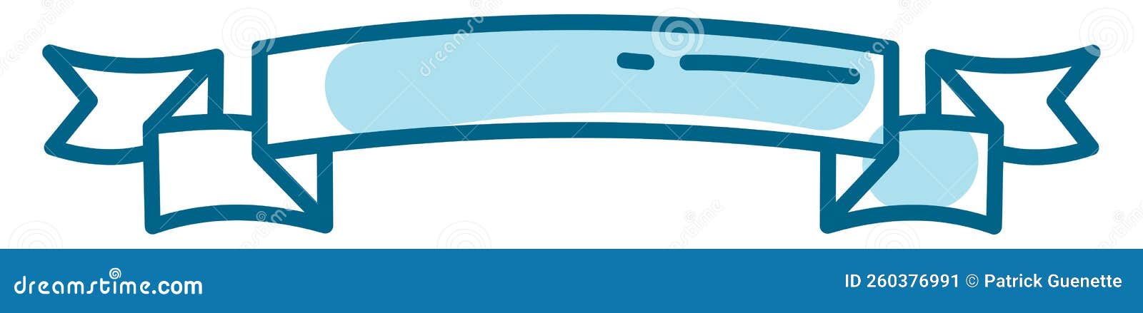 Vibrant blue banner, icon stock vector. Illustration of blue - 260376991