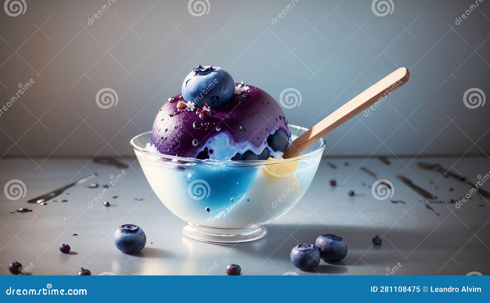 Vibrant Blueberry Abstract Low Key Background For Creative Designs And ...