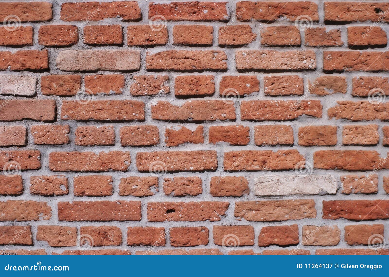 Vibrant bricks stock image. Image of rugged, rough, construction - 11264137