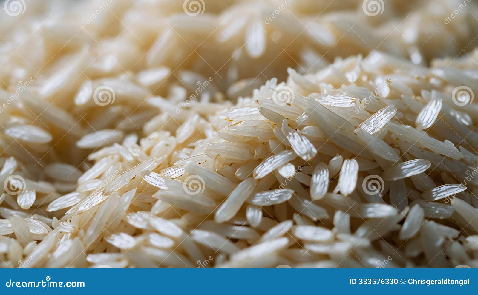 Vibrant and Bright View of White Rice in Cinematic Clo Ai Generated ...