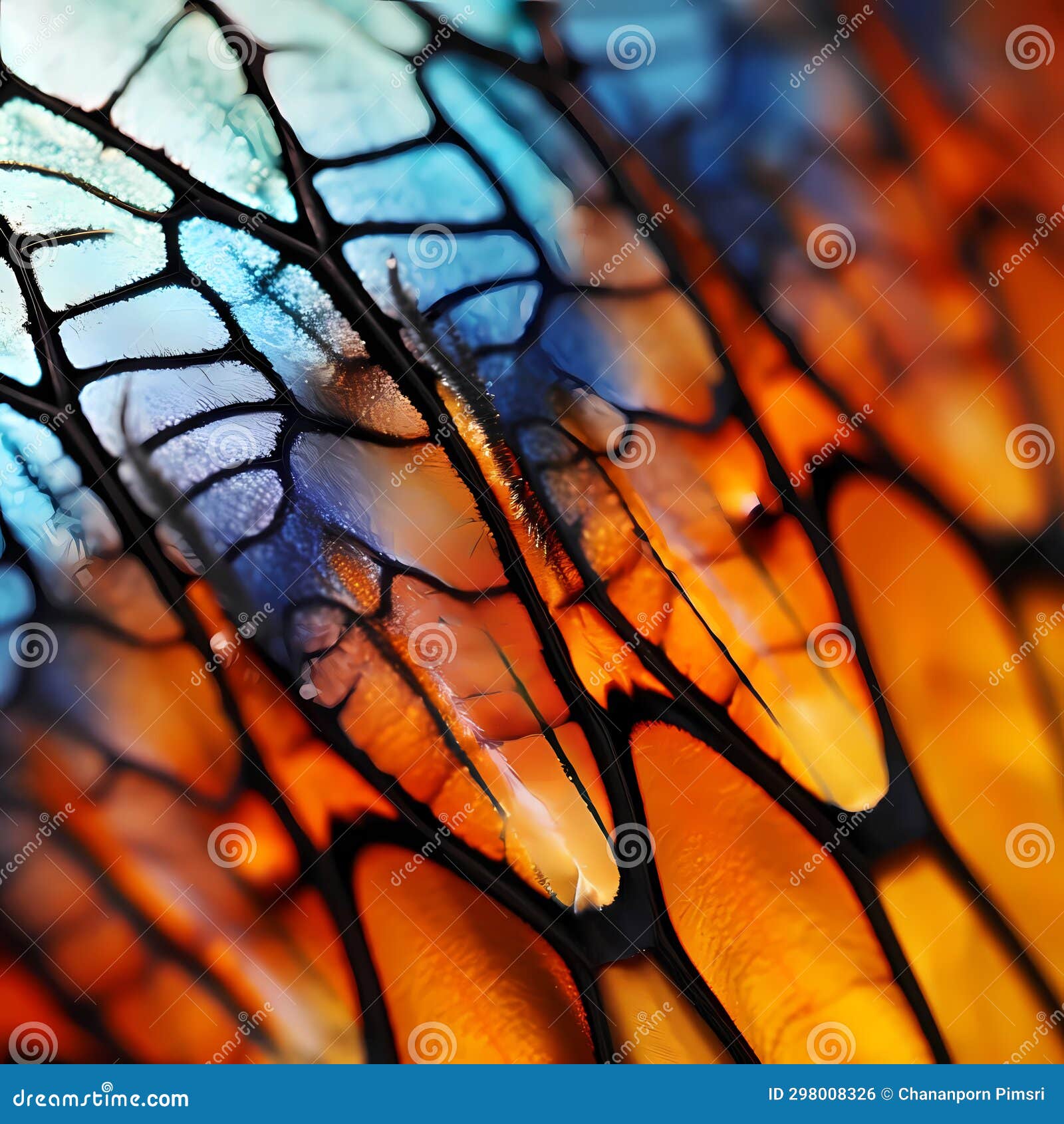 Vibrant Butterfly Wing stock illustration. Illustration of concept ...