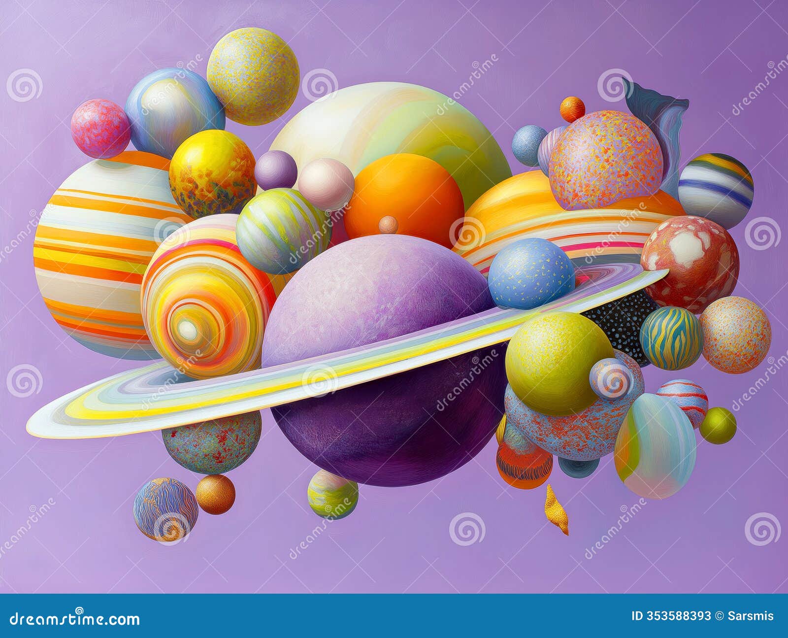 Composition Of Universe And Cosmos Structure Labeled Vector Illustration. | CartoonDealer.com ...
