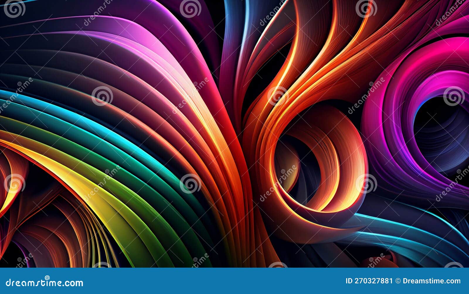 Vibrant Chromatic Explosion Colorful Paint Splash On Isolated ...