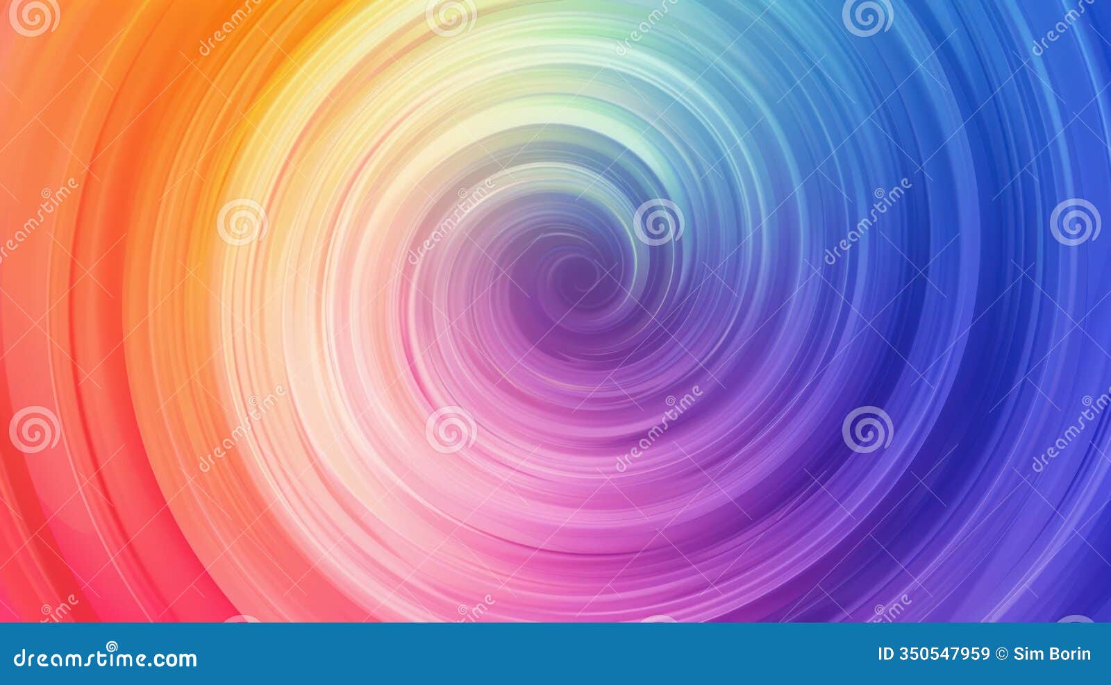 A Vibrant Circular Gradient Background Stock Illustration ...