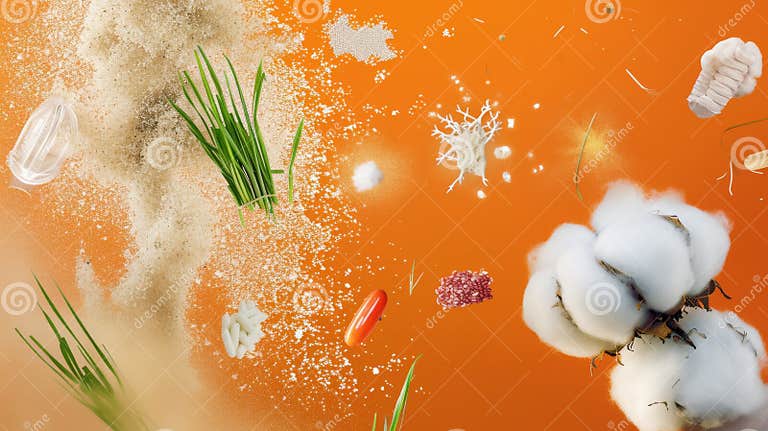 Abstract Natural Elements Collage Stock Photo - Image of collage ...