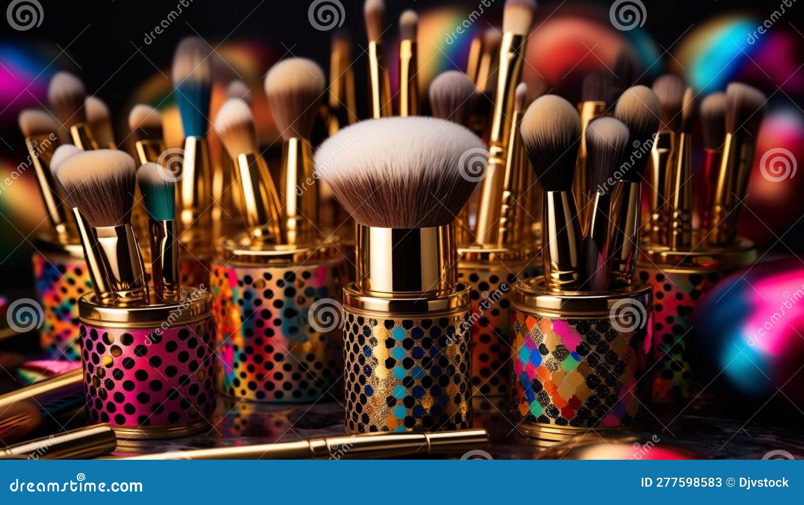A Vibrant Collection of Beauty Products, Colors, and Variations ...