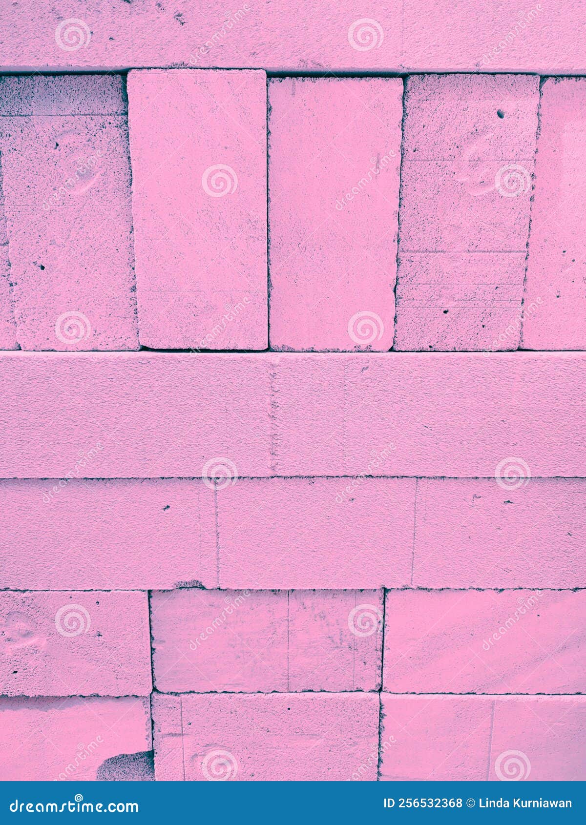 The Vibrant Color of Cement Block Texture. Wall Backdrop Stock Photo ...