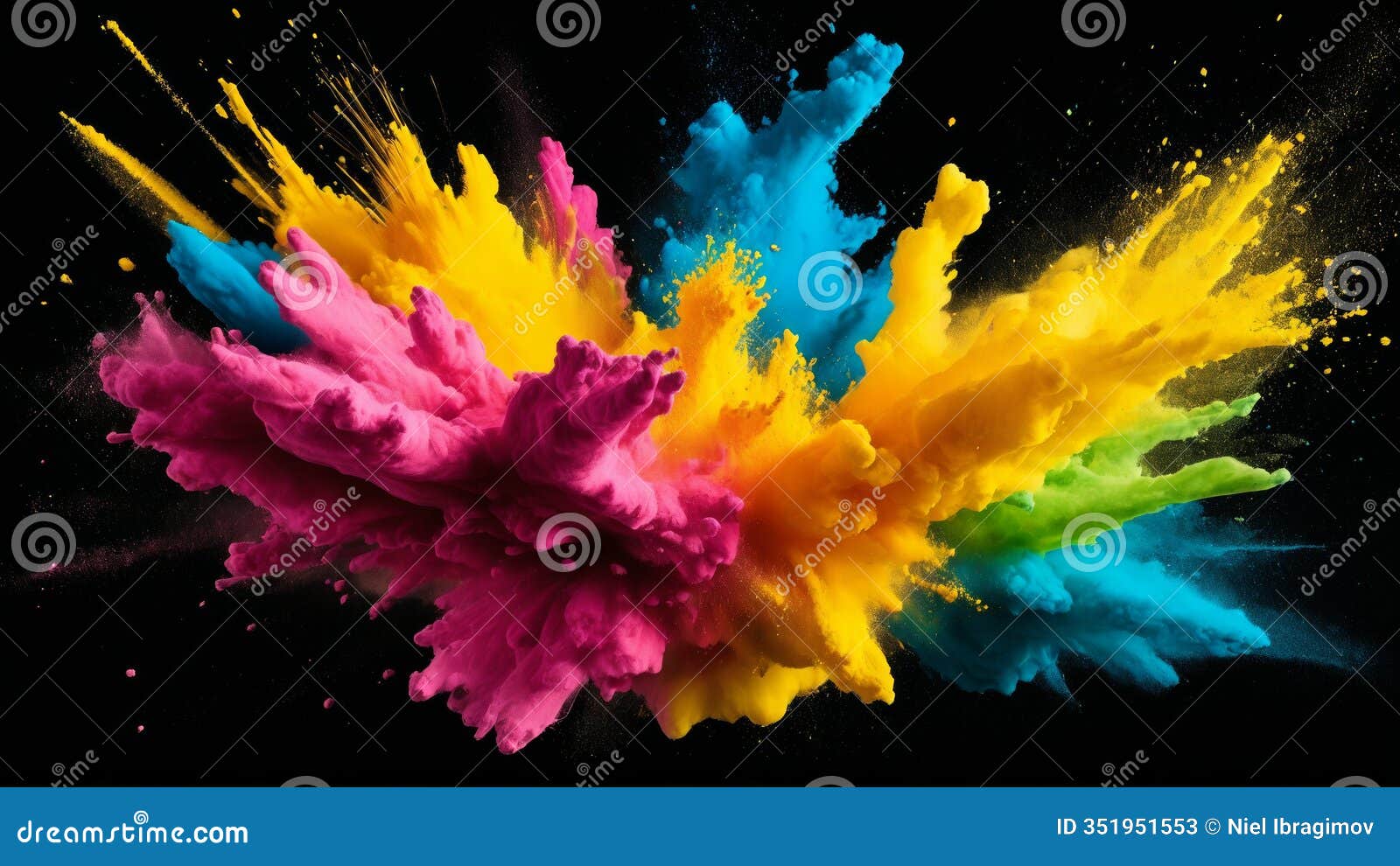 A Dynamic Oil Paint Texture Featuring Vibrant Strokes Of Neon Pink ...