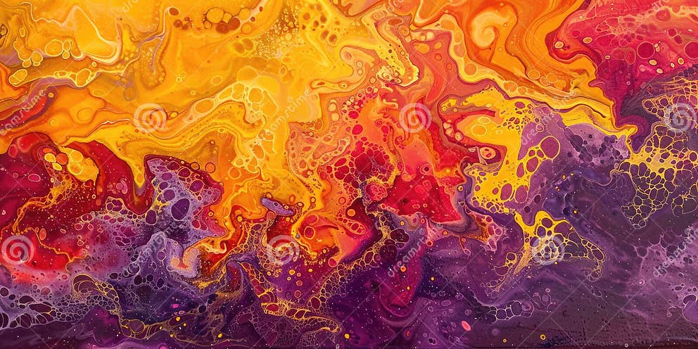 Highdefinition Video Frame with Abstract Swirls, Suitable for Creative ...