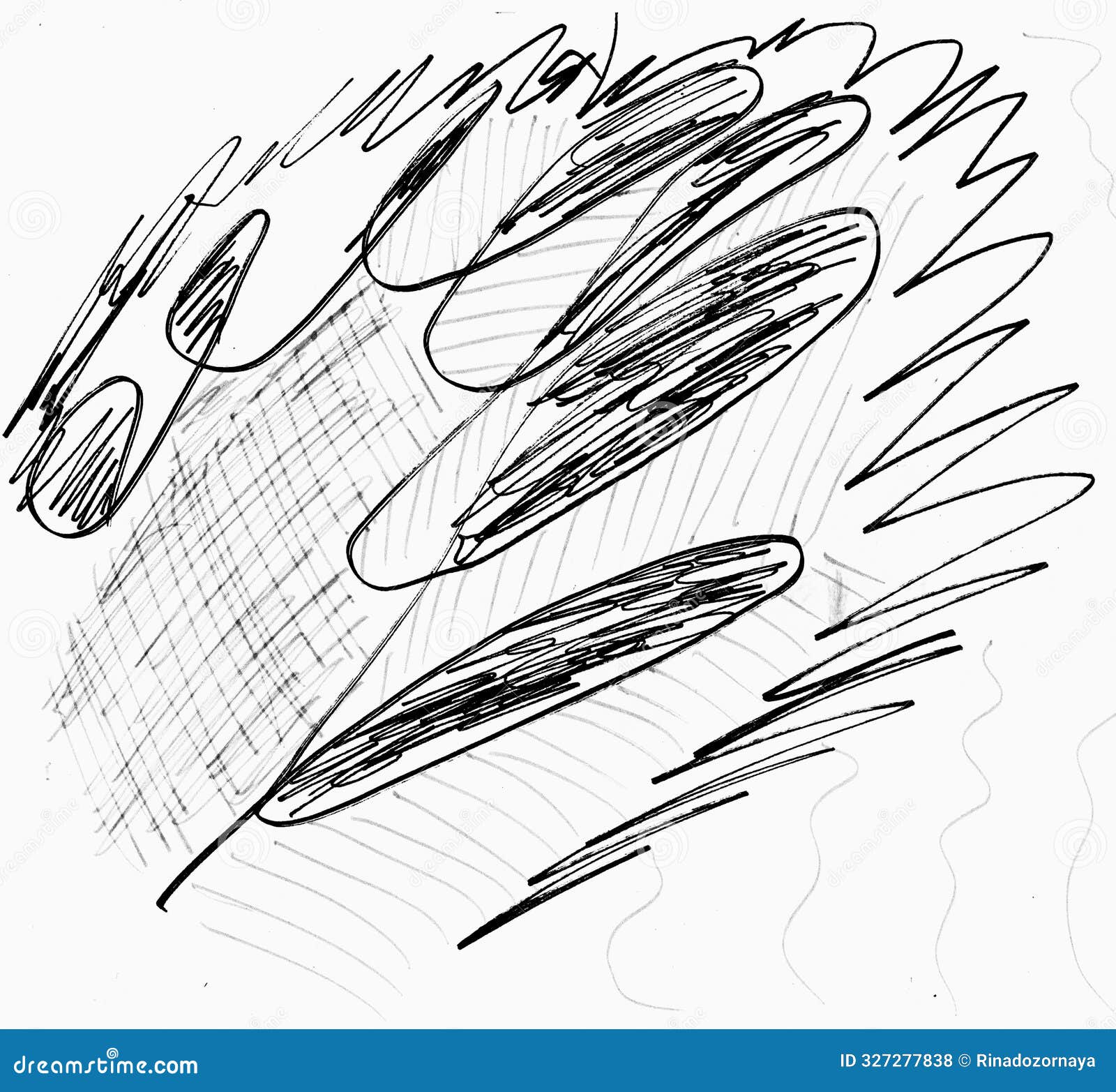 Vibrant Colorful Cursive Handwriting Scribbles on White Background for ...