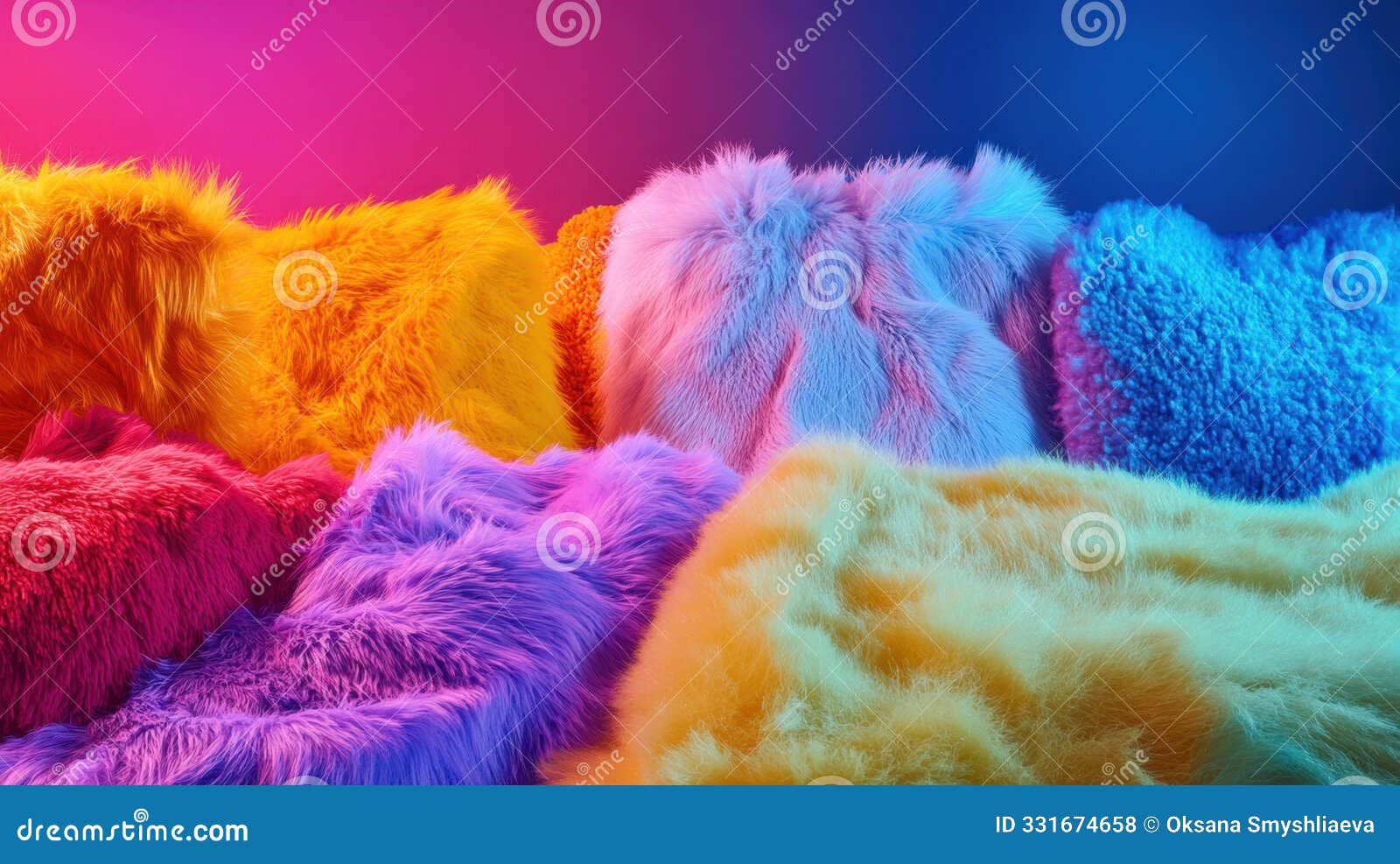 Colorful Furry Texture Royalty-Free Stock Image | CartoonDealer.com ...
