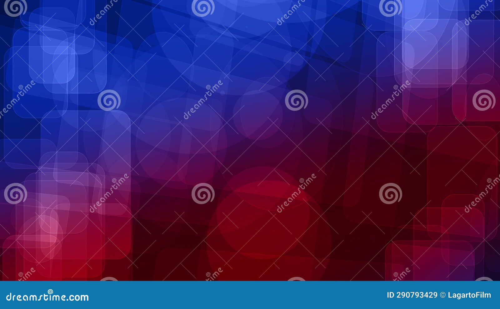 Color Balance and Visual Rhythm Abstract Geometric Animation in a ...