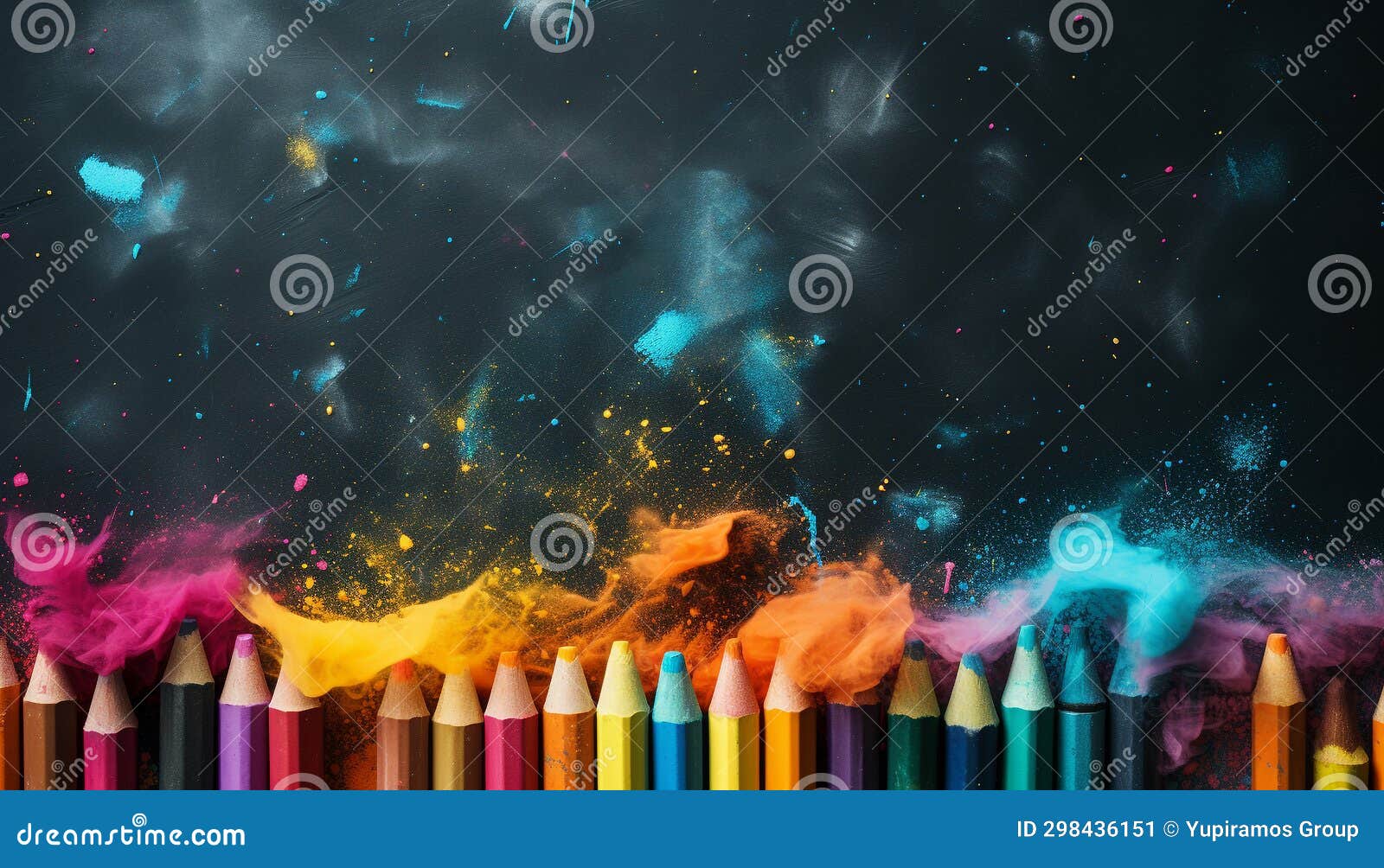 Vibrant Colors Explode in a Glowing, Abstract Celebration of ...