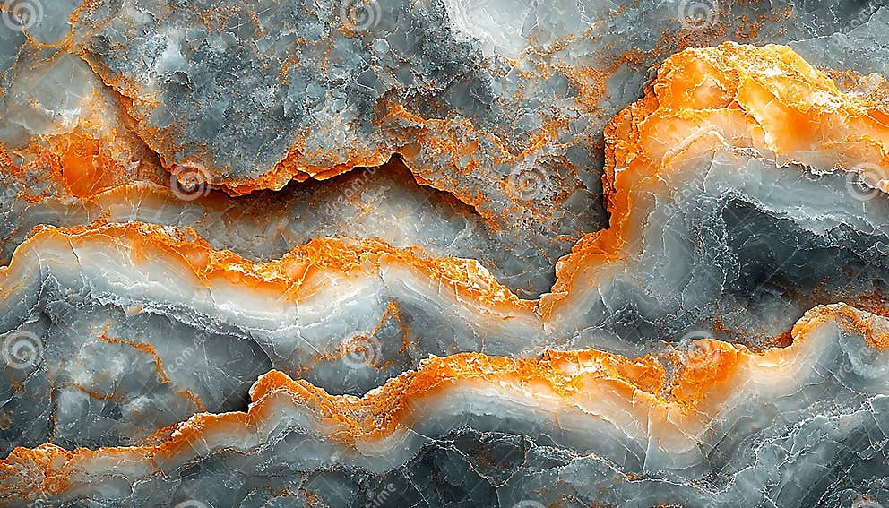 Vibrant Colors in Nature, Gemstone Pattern, Smooth Texture Generated by ...