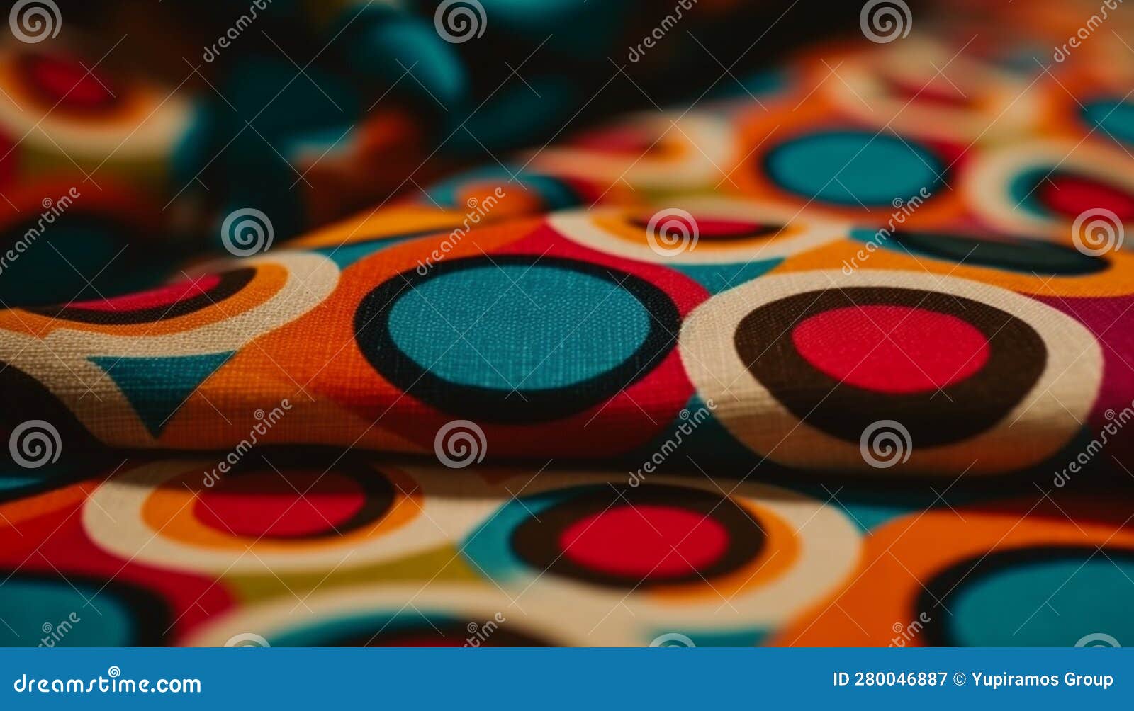 Vibrant Colors and Textured Effects Create Modern Abstract Textile ...