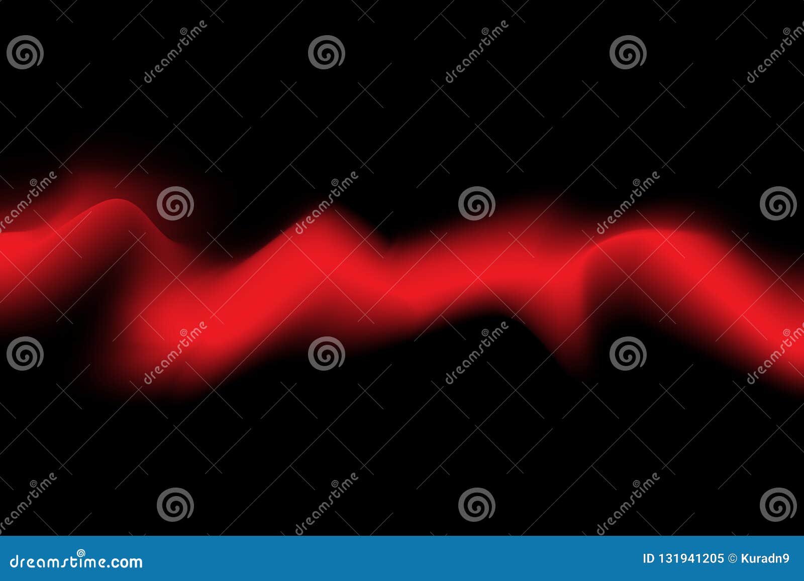 Vibrant Cool Red Spectrum Background Wave Gradient Background with Mesh ...