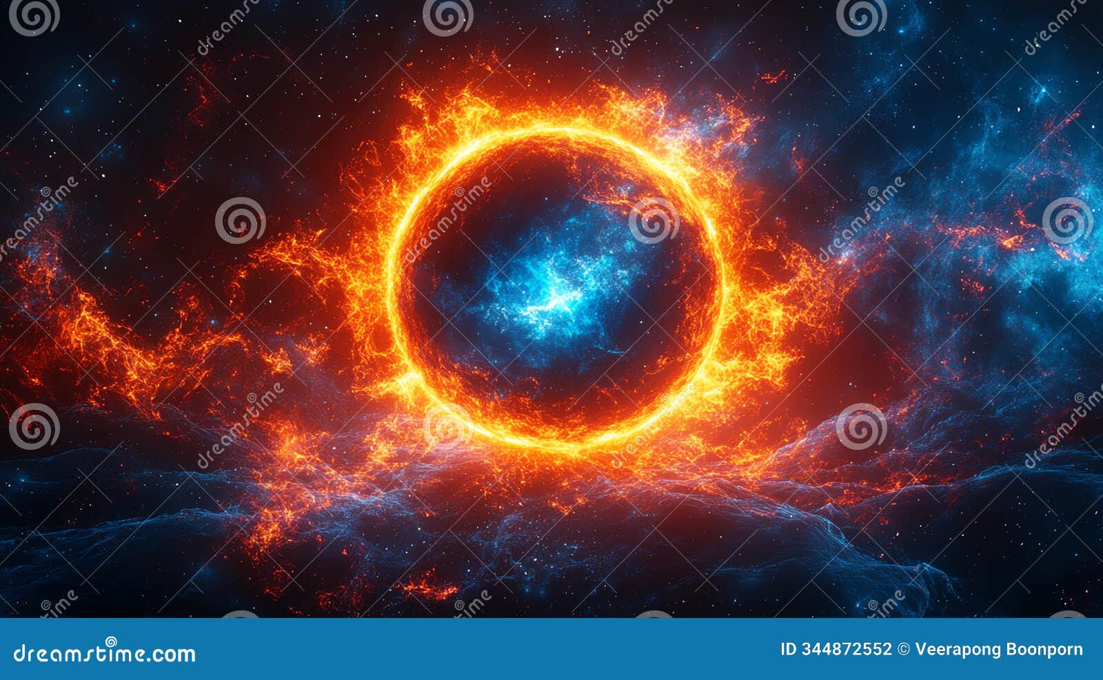 Celestial Patterns: Stunning Constellation Map On A Starry Night Sky ...