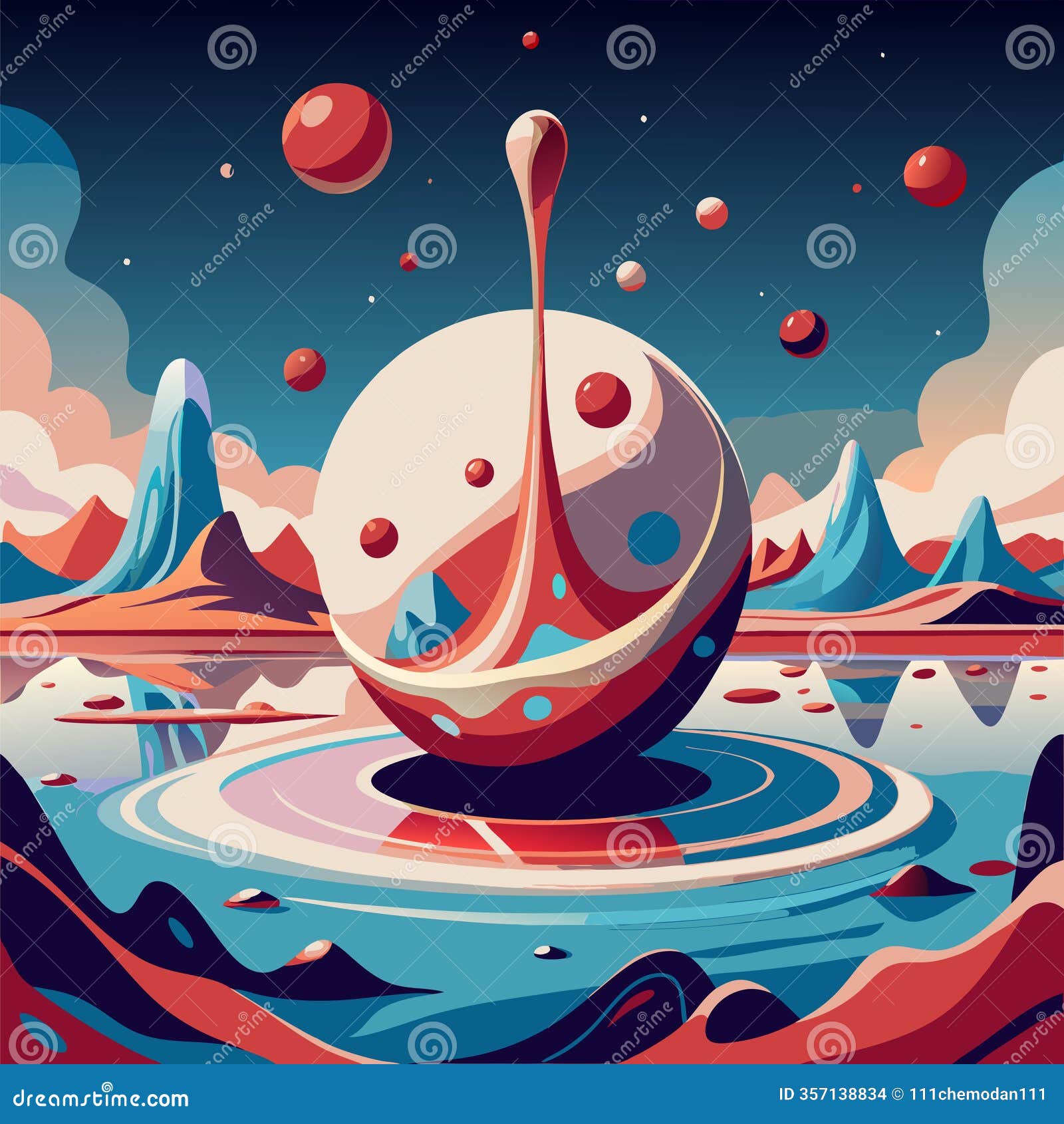 Vibrant Cosmic Waves Of Light Stock Image | CartoonDealer.com #359551201