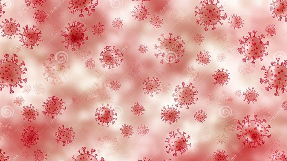 A Vibrant 3D Rendering of the Common Cold Virus Illustrated with a ...