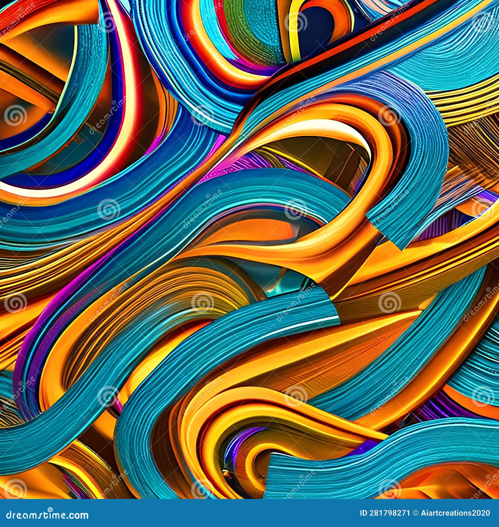 Bold Dynamic Orange Background Royalty-Free Illustration ...