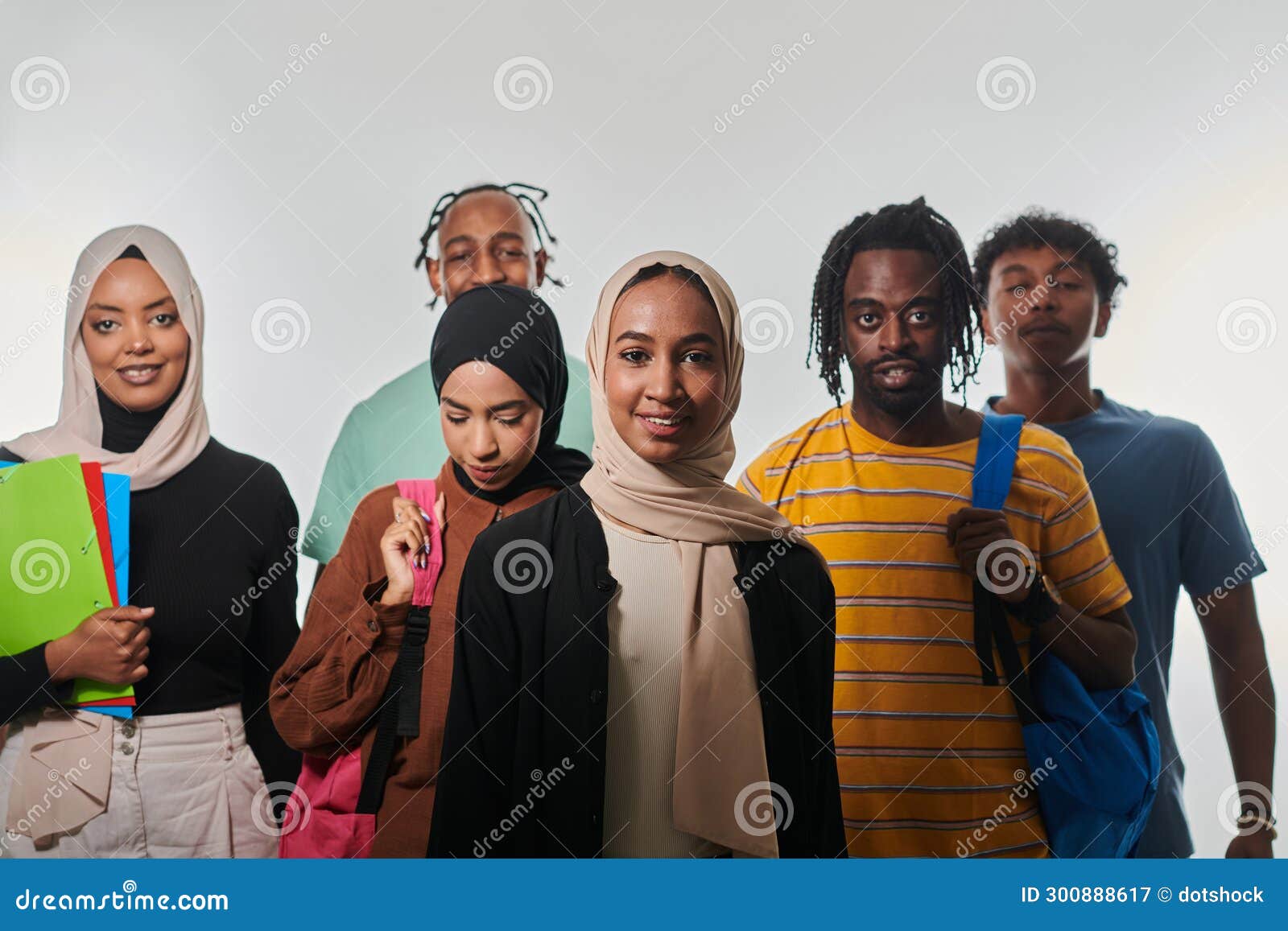 In a Vibrant Display of Educational Diversity, a Group of Students ...