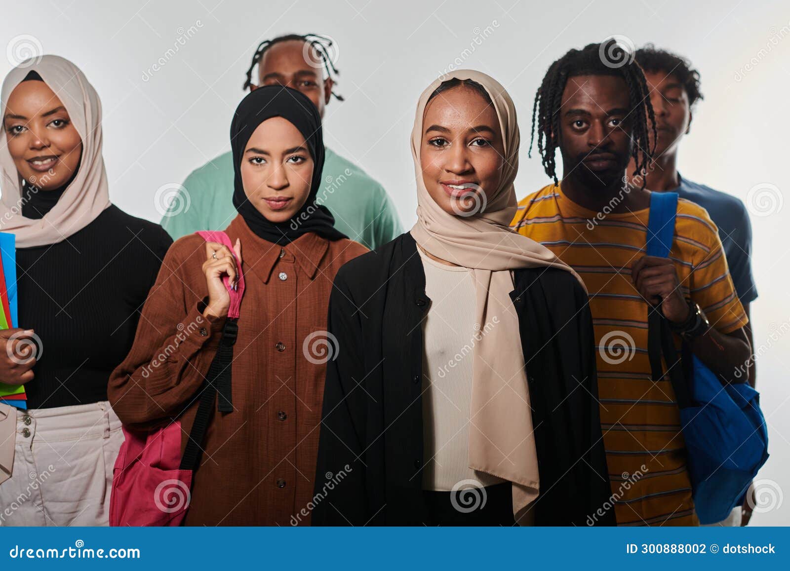 In a Vibrant Display of Educational Diversity, a Group of Students ...
