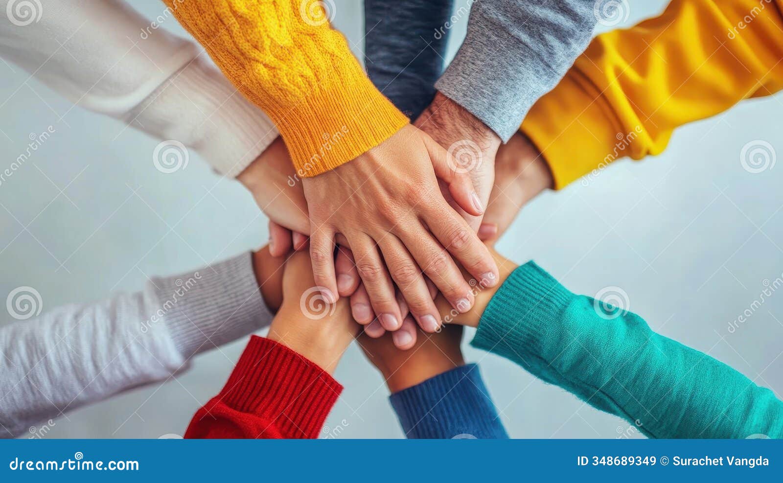 Teamwork and Collaboration in a Retail Environment Stock Image - Image ...
