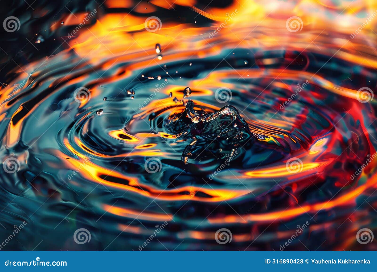 Melting Rainbow stock illustration. Illustration of trippy - 316890428