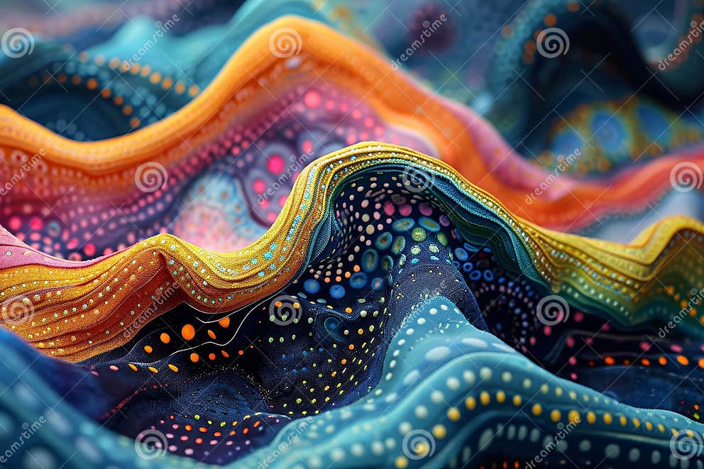 Clash of Visual Rhythms stock illustration. Illustration of visual ...