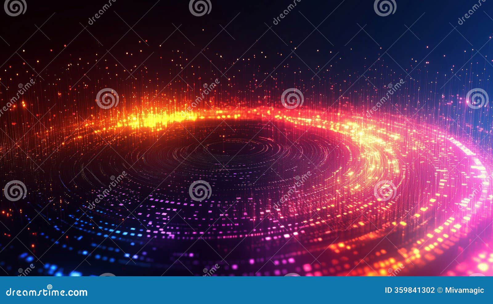 Spiral Motion Background Animation. Design. Abstract Swirl With Twisting Lines And Rotation ...
