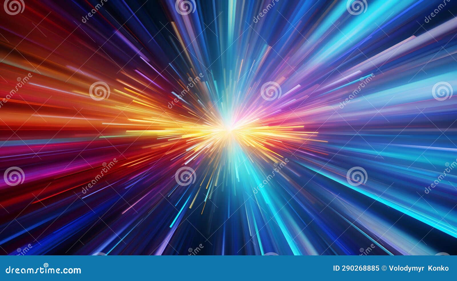 A Vibrant and Dynamic Star Burst Abstract Background. Generative Ai ...