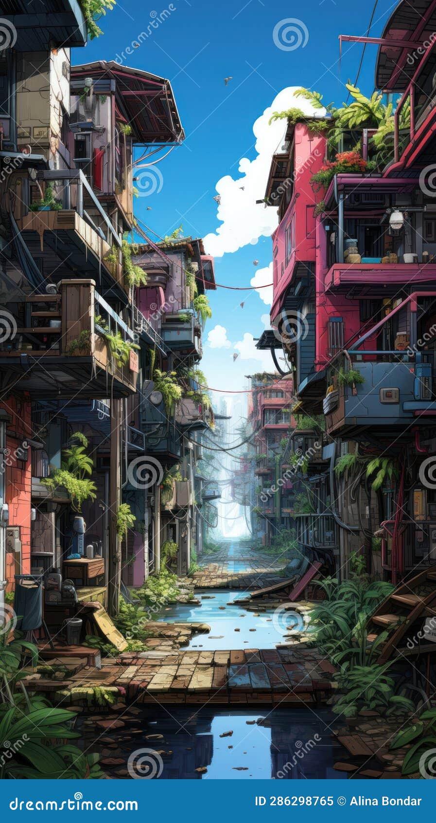 Vibrant Energy Bursts. Created with Generative AI Stock Illustration ...