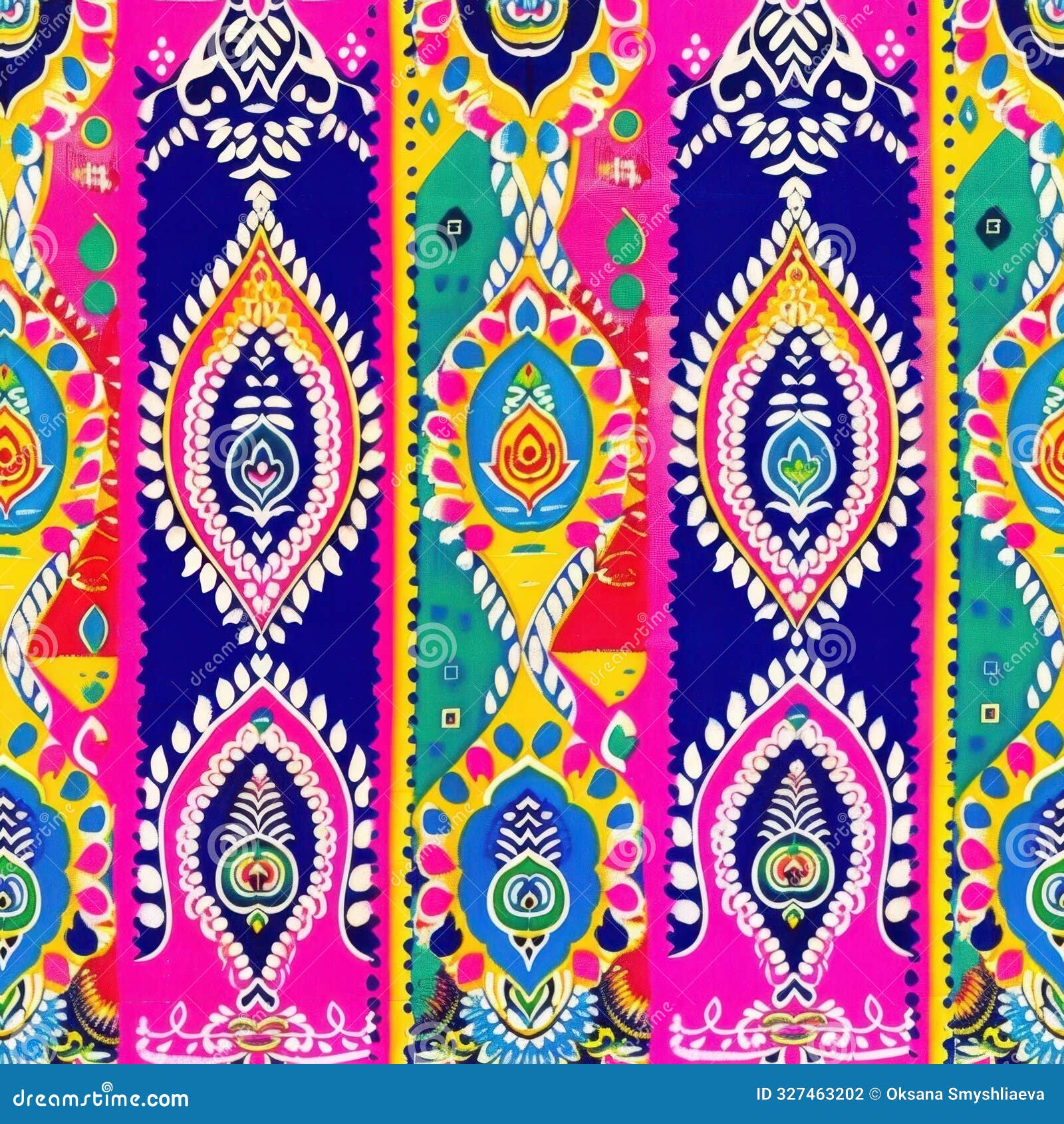 Eclectic Paisley Patterns Embossed On Leather, Featuring Gold And Black ...