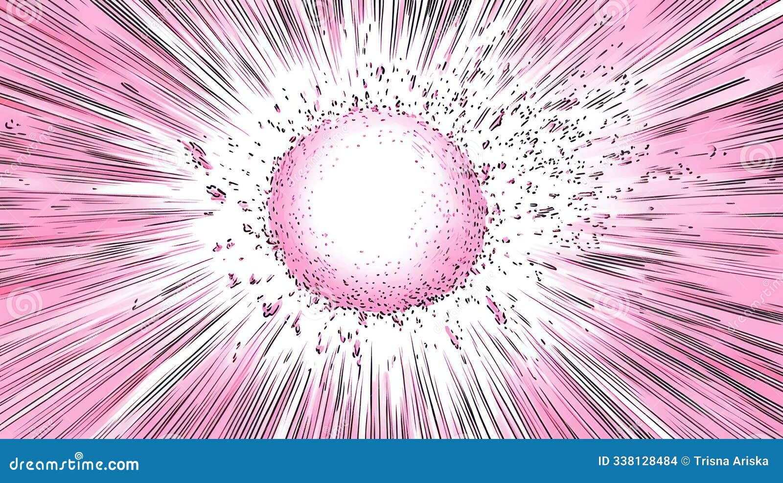 A Vibrant Explosion of Energy Depicted in a Stylized Graphic Format ...