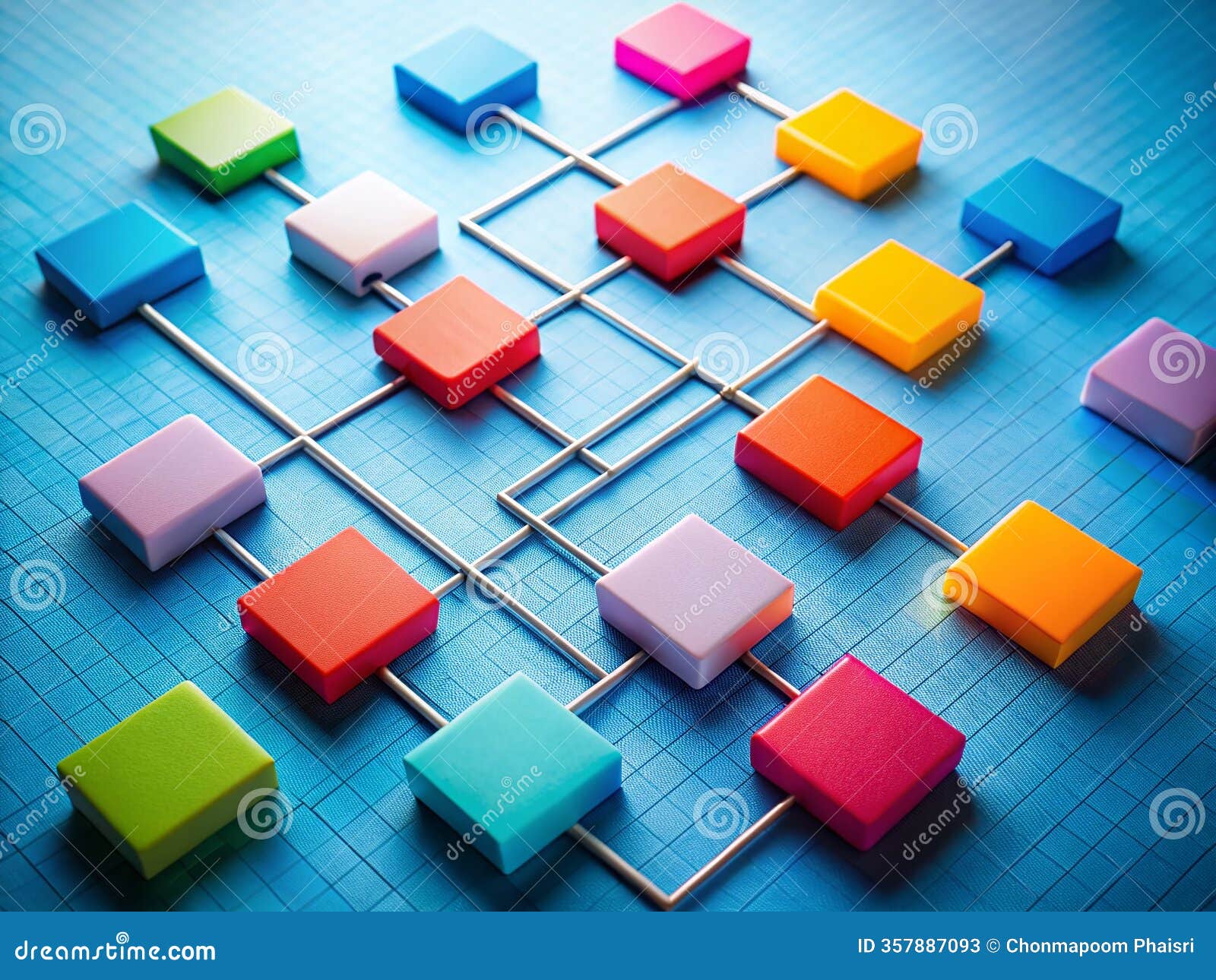 Visualizing Organizational Structure And Workflow Processes A Colorful ...
