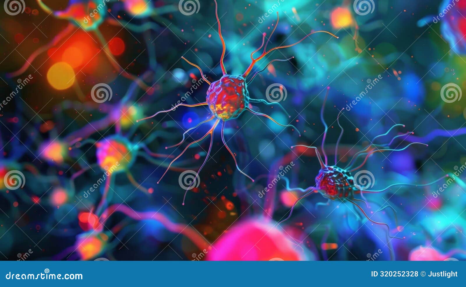 A Fluorescent Microscopy Image Of A Leaf Crosssection Highlighting The ...